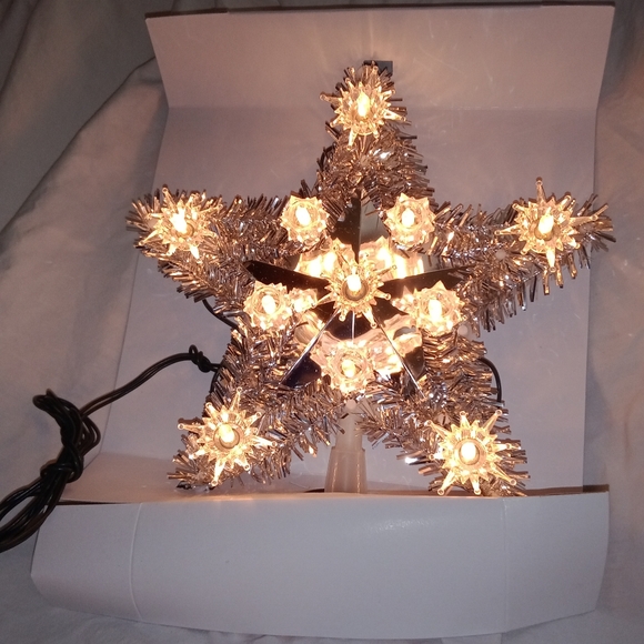 Unbranded | Holiday | Vintage Christmas Tree Star Topper 98s 1990s ...